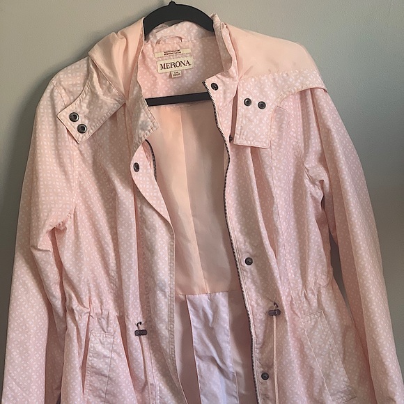 Merona | Jackets & Coats | Merona Windbreaker Rain Coat Pink | Poshmark